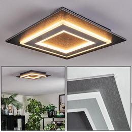 hofstein Lidor Deckenleuchte LED Schwarz, 1-flammig