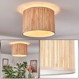 hofstein Bongal Deckenleuchte 40 cm beige, Naturfarben, 1-flammig