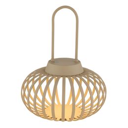 Globo Allegra Tischleuchte LED Sandfarben, 1-flammig