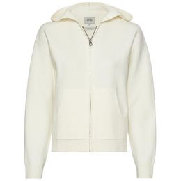Camel Active Strickjacke mit Kapuze Damen Größe M beige