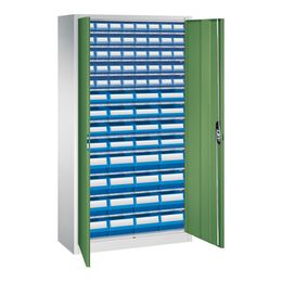 C+P Magazinschrank Serie 13, 1980x1000x420mm, 7035/6011 ; C + P M&ouml;belsysteme (133144-28|S10117)