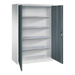 C+P Werkzeugschrank Acurado, 1950x1200x600mm, 7035/7016 ; C + P Möbelsysteme (8932-00|S10980)