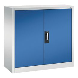 C+P Magazinschrank Serie 13, 1000x1000x420mm, 7035/5010 ; C + P M&ouml;belsysteme (130944-20|S10080)