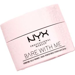 NYX Primer »Professional Makeup Bare With Me Hydrating Jelly Primer« Auf Wasserbasis, spendet Feuchtigkeit, Poren wirken weniger sichtbar. BWMJP01...