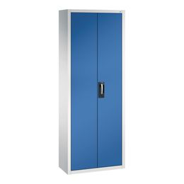 C+P Magazinschrank Serie 13, 1980x700x300mm, 7035/5010 ; C + P M&ouml;belsysteme (133113-201|S10045)