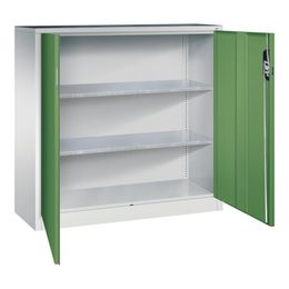 C+P Werkzeugschrank Acurado, 1200x1200x400mm, 7035/6011 ; C + P Möbelsysteme (8530-000|S10164)