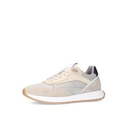 Manfield Sneaker Herren Gr&ouml;&szlig;e 44 beige / kitt / chamois / schwarz