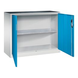 C+P Werkzeugschrank Acurado, 1000x1200x500mm, 7035/5012 ; C + P Möbelsysteme (8831-000|S10348)