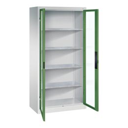 C+P Werkzeugschrank Acurado, 1950x930x500mm, 7035/6011 ; C + P Möbelsysteme (8921-055|S10408)