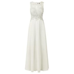 Apart Abendkleid Damen Gr&ouml;&szlig;e 46 creme Winterkleid