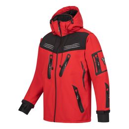 Rock Creek Funktionsjacke Herren Gr&ouml;&szlig;e XXL rot / schwarz