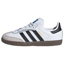adidas originals Sneaker 'Samba' Jungen Gr&ouml;&szlig;e 30.5 dunkelblau / hellgrau / schwarz / wei&szlig;