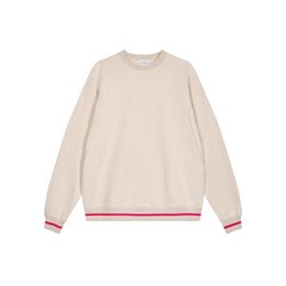 Oh April Sweatshirt 'Hot Mum' Damen Gr&ouml;&szlig;e L beige / dunkelpink