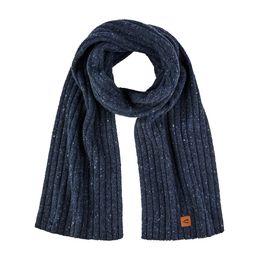 Camel Active Dicker Strickschal aus einem Wollmix Herren Größe One Size dunkelblau