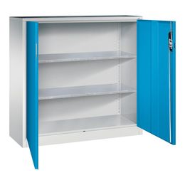 C+P Werkzeugschrank Acurado, 1200x1200x400mm, 7035/5012 ; C + P Möbelsysteme (8530-000|S10162)