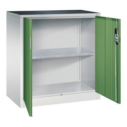 C+P Werkzeugschrank Acurado, 1000x930x500mm, 7035/6011 ; C + P Möbelsysteme (8821-000|S10370)