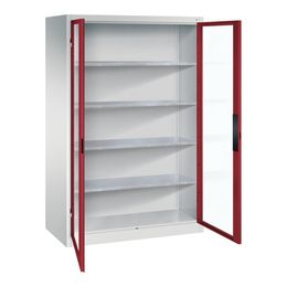 C+P Werkzeugschrank Acurado, 1950x1200x600mm, 7035/3003 ; C + P Möbelsysteme (8932-055|S10162)