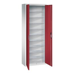 C+P Magazinschrank Serie 13, 1980x700x300mm, 7035/3003 ; C + P M&ouml;belsysteme (133113-20|S10325)