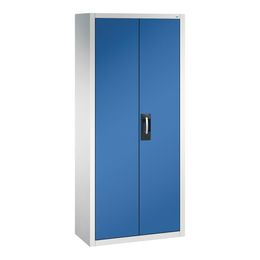 C+P Magazinschrank Serie 13, 1690x700x300mm, 7035/5010 ; C + P M&ouml;belsysteme (133413-20|S10213)