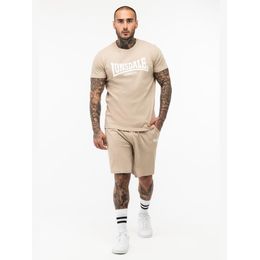 Lonsdale Jogginganzug Herren Gr&ouml;&szlig;e S beige / wei&szlig;