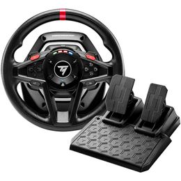 Thrustmaster Lenkrad »T128 SIMTASK PACK (Playstation / PC)« schwarz Die Position des Rennlenkrads kann auf drei verschiedenen Achsen eingestellt...