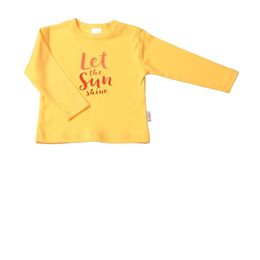 Liliput Niedliches Langarmshirt mit 'Let the sun shine'-Print Jungen Gr&ouml;&szlig;e 98/104 gelb