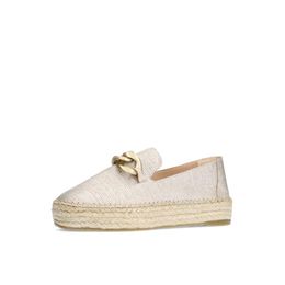 Manfield Espadrilles Damen Gr&ouml;&szlig;e 41 gold