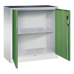 C+P Werkzeugschrank Acurado, 1000x930x400mm, 7035/6011 ; C + P Möbelsysteme (8820-000|S10326)