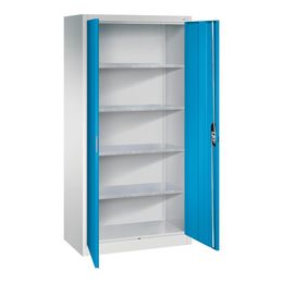 C+P Werkzeugschrank Acurado, 1950x930x500mm, 7035/5012 ; C + P Möbelsysteme (8921-00|S11402)