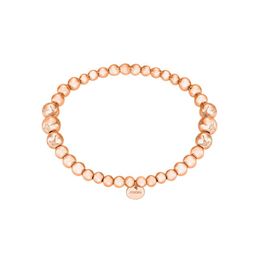 JOOP! Armband »2036794« roségoldfarben 17 cm JOOP! Damen Armband mit Logotag und verzierten Kügelchen mit markentypischer Kornblume
