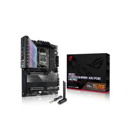 ASUS Mainboard &raquo;ROG CROSSHAIR X670E HERO&laquo; schwarz Branchenf&uuml;hrendes Audio: ROG SupremeFX ALC4082 mit ESS ES9218 QUAD DAC f&uuml;r punktgenaue...