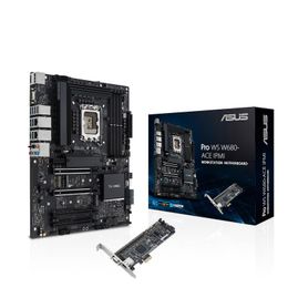 ASUS Mainboard »PRO WS W680-ACE IPMI« Schwarz Umfassende Kühlung: Großer VRM-Kühlkörper, M.2-Kühlkörper, Hybridlüfter-Header und Fan Xpert 4