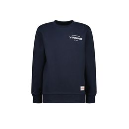 Vingino Sweatshirt Jungen Gr&ouml;&szlig;e 170/176 nachtblau / wei&szlig;