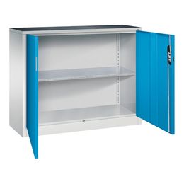 C+P Werkzeugschrank Acurado, 1000x1200x400mm, 7035/5012 ; C + P Möbelsysteme (8830-000|S10294)