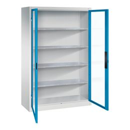 C+P Werkzeugschrank Acurado, 1950x1200x500mm, 7035/5012 ; C + P Möbelsysteme (8931-055|S10371)