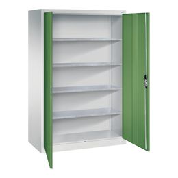 C+P Werkzeugschrank Acurado, 1950x1200x600mm, 7035/6011 ; C + P Möbelsysteme (8932-00|S11083)