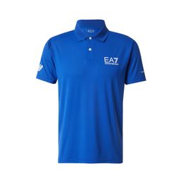 EA7 Emporio Armani Poloshirt Herren Gr&ouml;&szlig;e XL blau / wei&szlig;