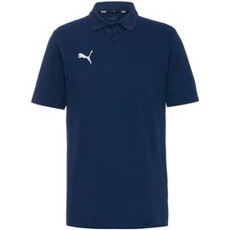 Puma Poloshirt 'TeamGOAL' Herren Größe S kobaltblau / weiß