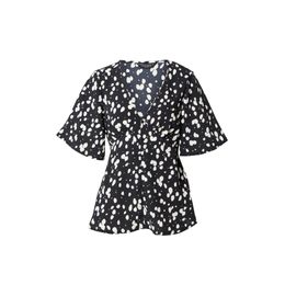 Dorothy Perkins Bluse Damen Gr&ouml;&szlig;e M schwarz / wei&szlig;