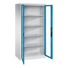 C+P Werkzeugschrank Acurado, 1950x930x600mm, 7035/5012 ; C + P Möbelsysteme (8922-055|S10189)