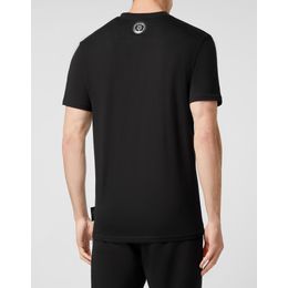 Plein Sport T-Shirt Herren Gr&ouml;&szlig;e 5XL hellgrau / schwarz
