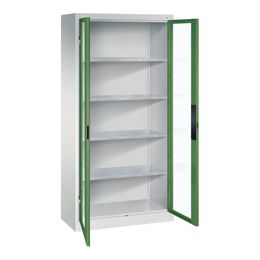 C+P Werkzeugschrank Acurado, 1950x930x400mm, 7035/6011 ; C + P Möbelsysteme (8920-055|S10167)