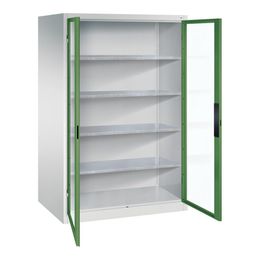 C+P Werkzeugschrank Acurado, 1950x1200x800mm, 7035/6011 ; C + P M&ouml;belsysteme (8934-055|S10152)