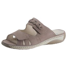 Waldläufer WALDLÄUFER Pantolette Damen Größe 40 camel