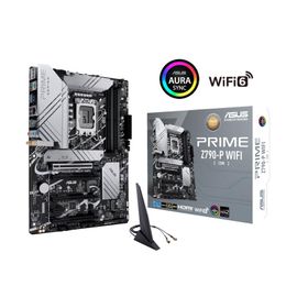 ASUS Mainboard &raquo;PRIME Z790-P WIFI-CSM&laquo; Schwarz-Silber Umfassende K&uuml;hlung: Gro&szlig;e VRM-K&uuml;hlk&ouml;rper, flexibler M.2-K&uuml;hlk&ouml;rper, PCH-K&uuml;hlk&ouml;rper,...