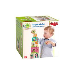 Haba Game ' Stapelw&uuml;rfel Auf dem Land ' male Mixed colors size onesize