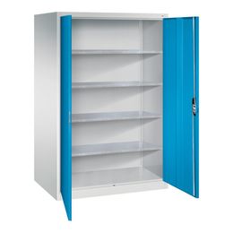 C+P Werkzeugschrank Acurado, 1950x1200x800mm, 7035/5012 ; C + P Möbelsysteme (8934-00|S10360)