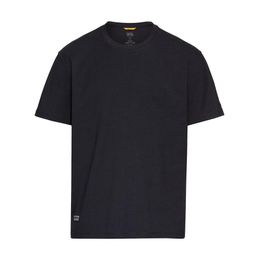 Camel Active T-Shirt aus Organic Cotton Herren Größe M dunkelblau