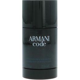 Giorgio Armani Deo-Stift »Code pour Homme« Würziger Herrenduft mit Bergamotte, Lemon, Sternanis und Leder. schwarz Herren Deodorant Stick