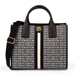DKNY Tasche 'Carol' Damen Größe One Size ecru / schwarz